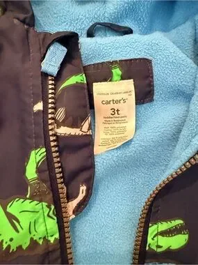Carter's | Jackets & Coats | Carters Navy Hooded Rain Jacket With ...